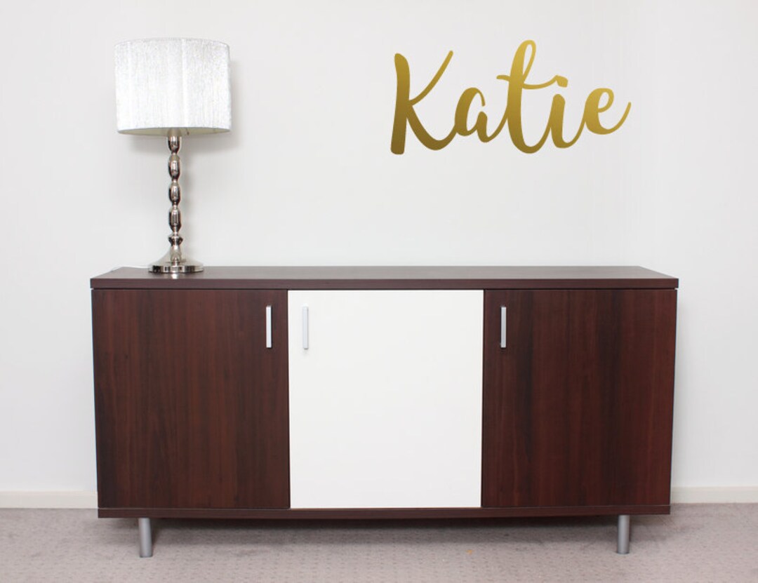 Custom Name Decal, Name Wall Sticker, Make Your Own, Design Your Own ...