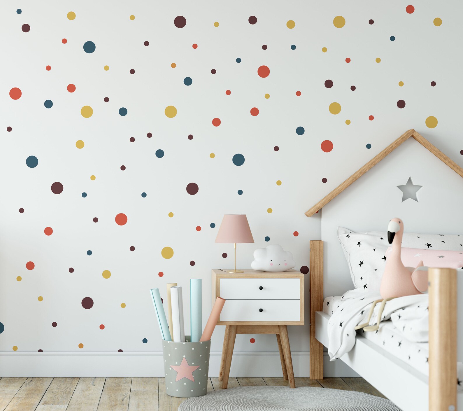 Retro Wall Stickers for Kids Rooms Vintage Wall Art Decals - Etsy