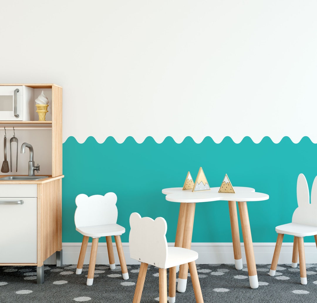 Bumpy Bumps Wall Stencil for Painting, Wall Paint Stencil Border Edging ...