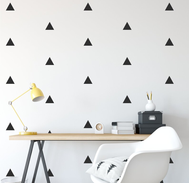 100 Triangle Shape Wall Stickers - Etsy UK
