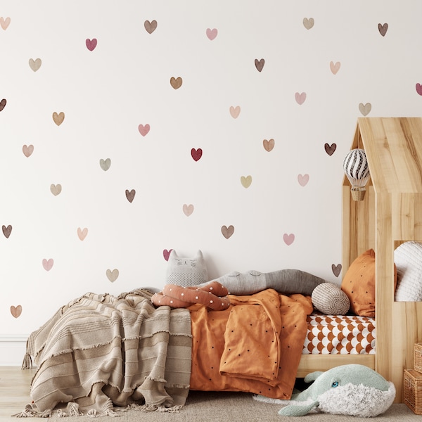 Heart Wall Decal - Etsy