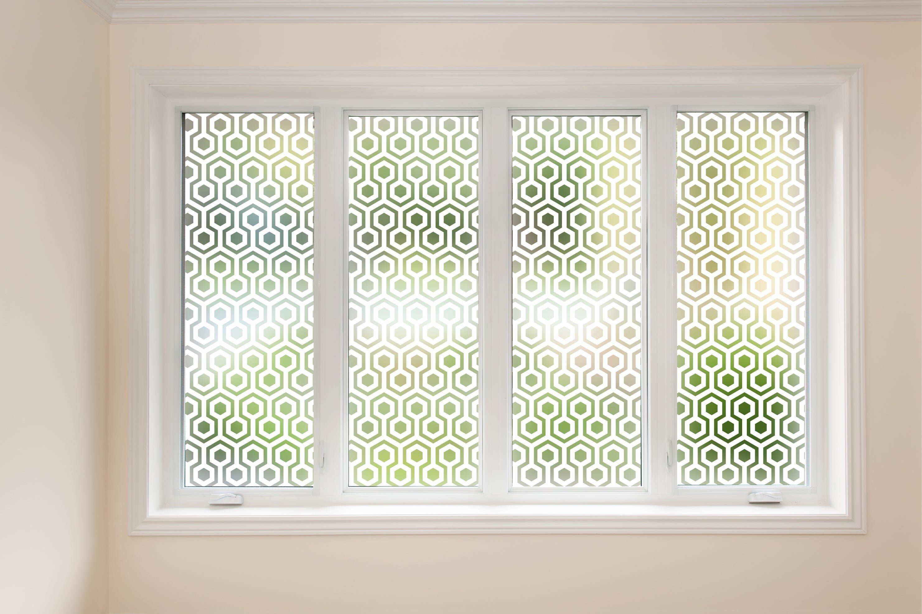 Chunky Hexagon Frosted Window Privacy Glass Film - Etsy