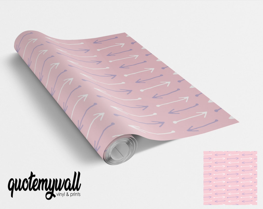 Pink Arrows Vinyl Wrap for Furniture Vinyl Wraps for Furniture, Self ...