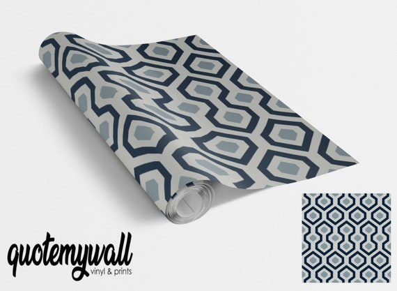 Dark Blue/light Blue Abstract Vinyl Wrap Vinyl Wraps for - Etsy