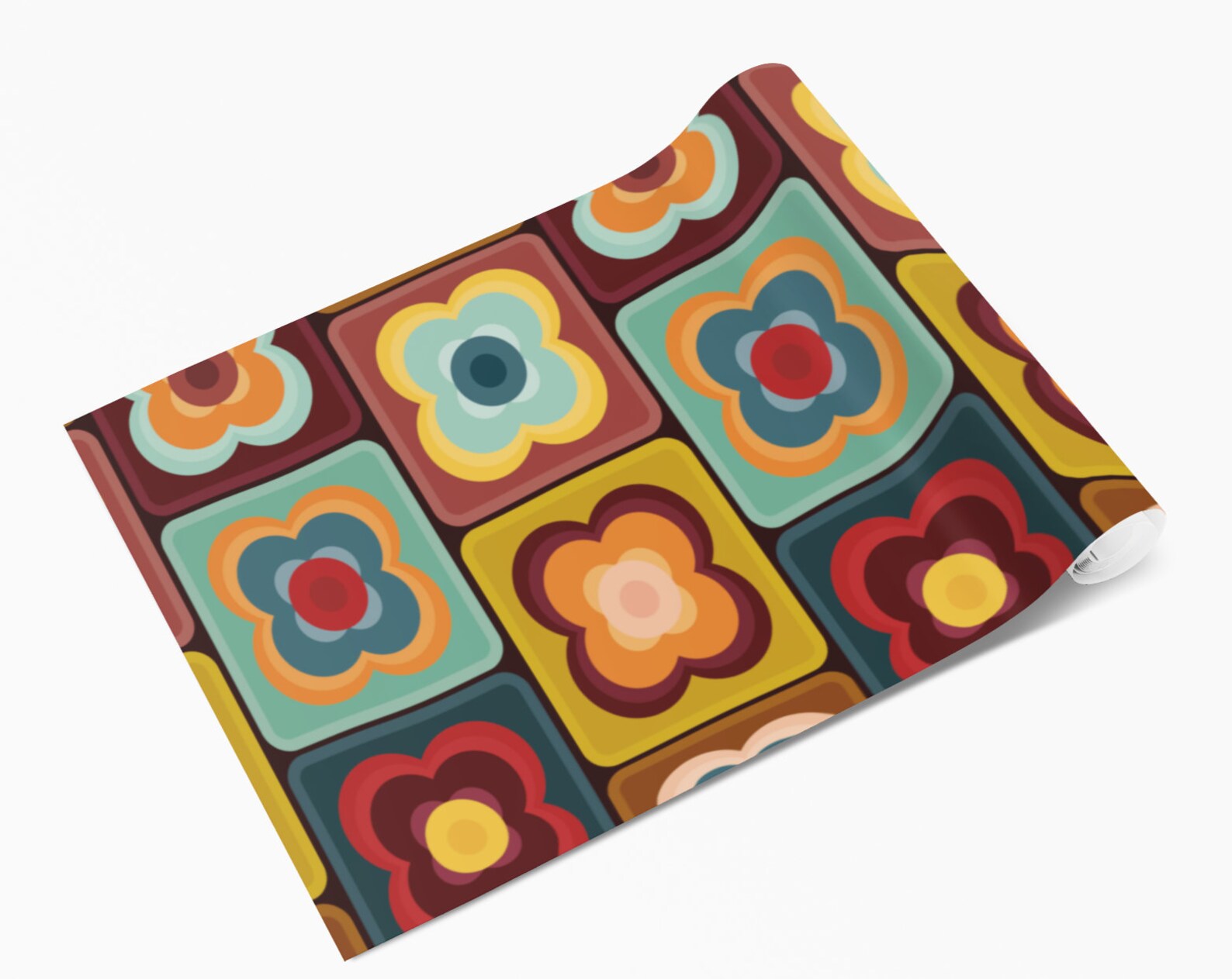 Groovy Retro Vinyl Window/furniture Wrap Vinyl Wraps for - Etsy UK