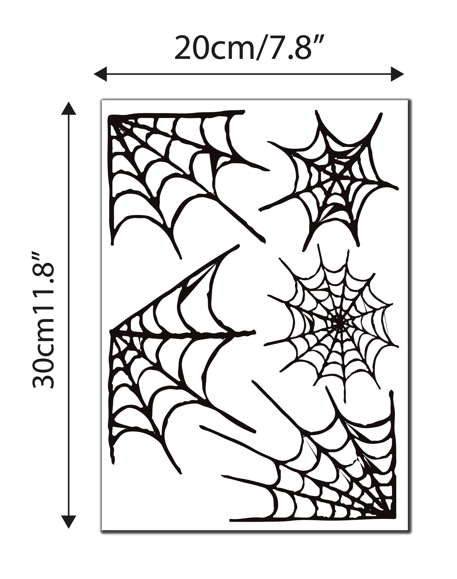 Halloween Decorations Spider Window Stickers Spider Web - Etsy