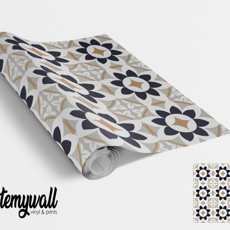 Vinyl Tile Stickers - Etsy