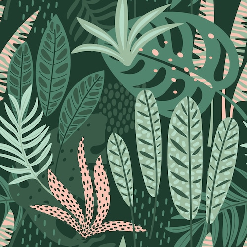 Tropical Rainforest Leaf Vinyl Furniture Wrap Vinyl Wraps for - Etsy UK