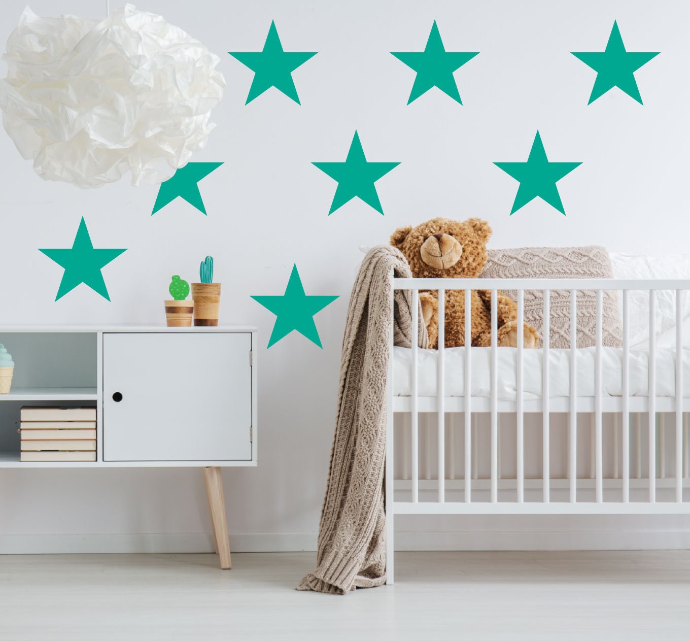12 Extra Large Star Wall Stickers Wall Decals Nursery Wall Art - Etsy