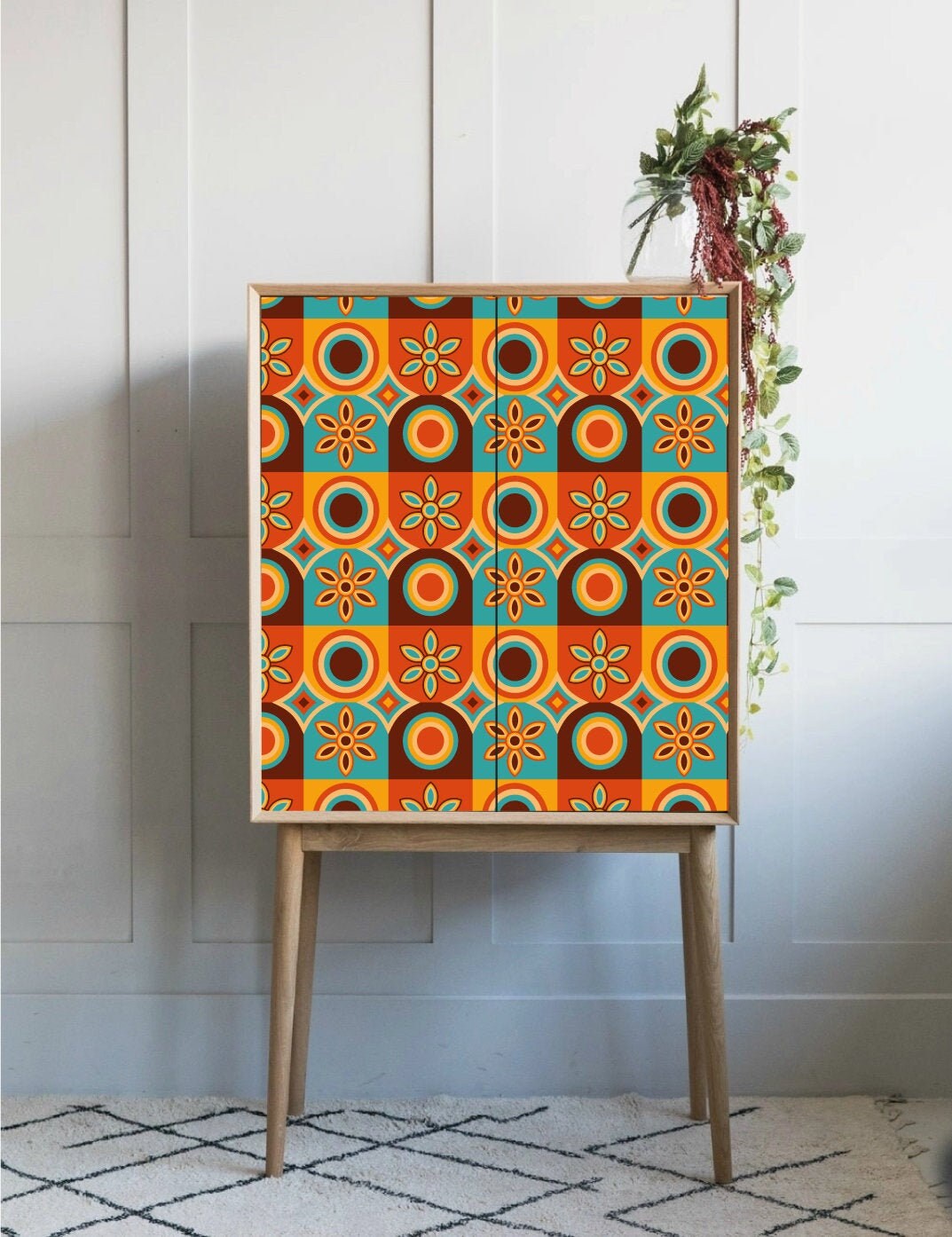 Groovy Pattern Vinyl Wrap Vinyl Wraps for Furniture - Etsy UK