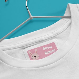 36 Stick on Clothing Labels for Kids Back to School Clothes ...