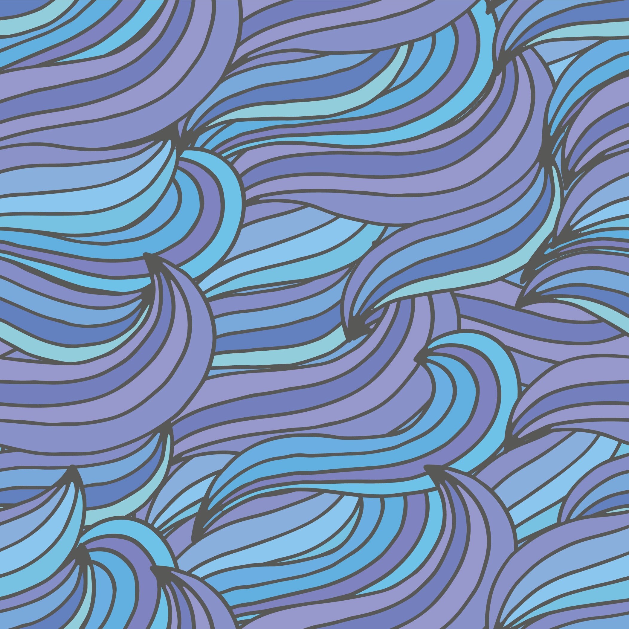 Purple & Blue Wave Pattern Vinyl Wrap Vinyl Wraps for - Etsy UK