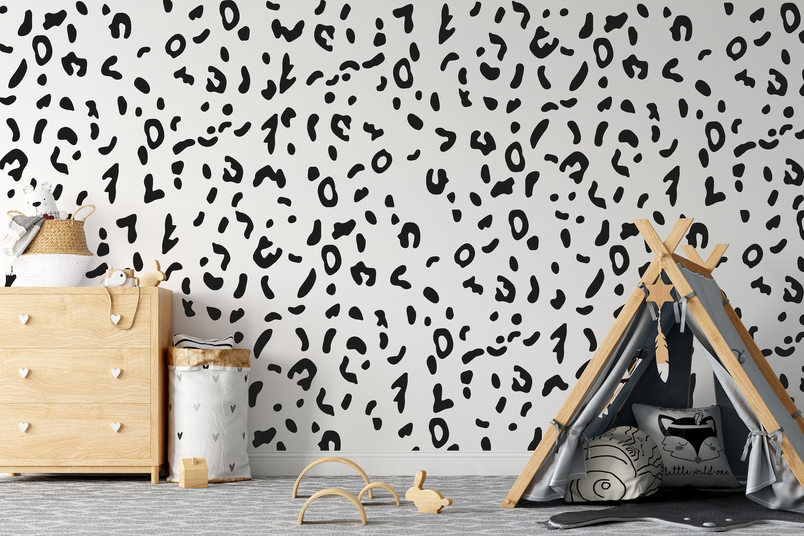 Leopard Animal Print Wall Stickers - Etsy UK