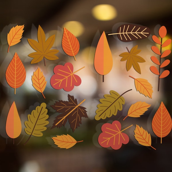 Autumn Stickers - Etsy