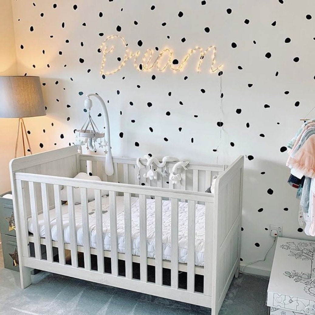 Wall Décor Home Décor Dalmatian Spots Decal,Polka Dots Stickers,Kids ...