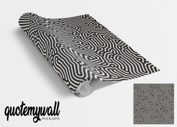 Hand Drawn Doodle Lines Vinyl Wrap Vinyl Wraps for Furniture - Etsy UK