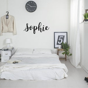 Design Your Own Wall Decal Sticker Custom Personalised Name Wall Art ...