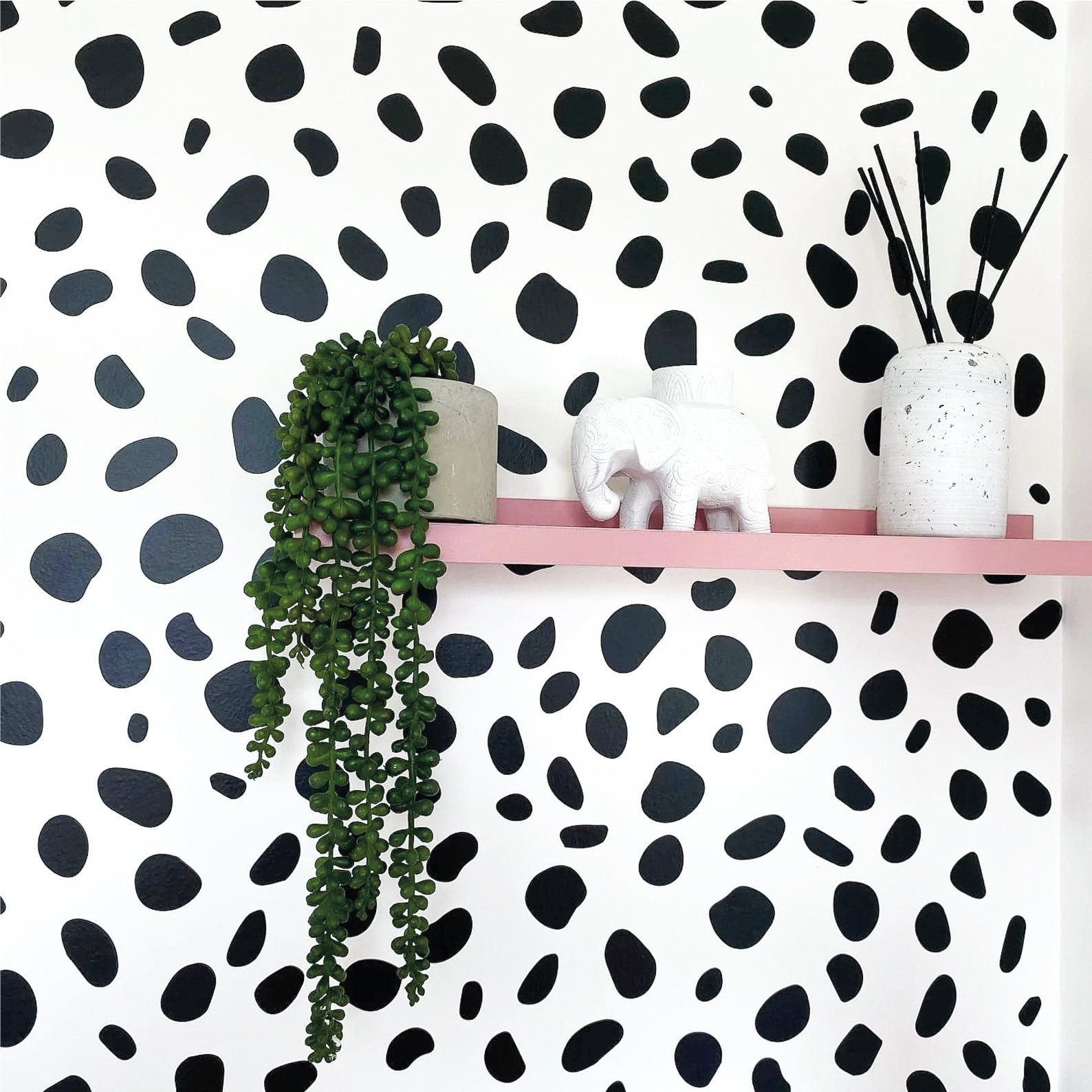 Polka Dot Stickers Dalmatian Stickers Polka Dot Wall Decals - Etsy