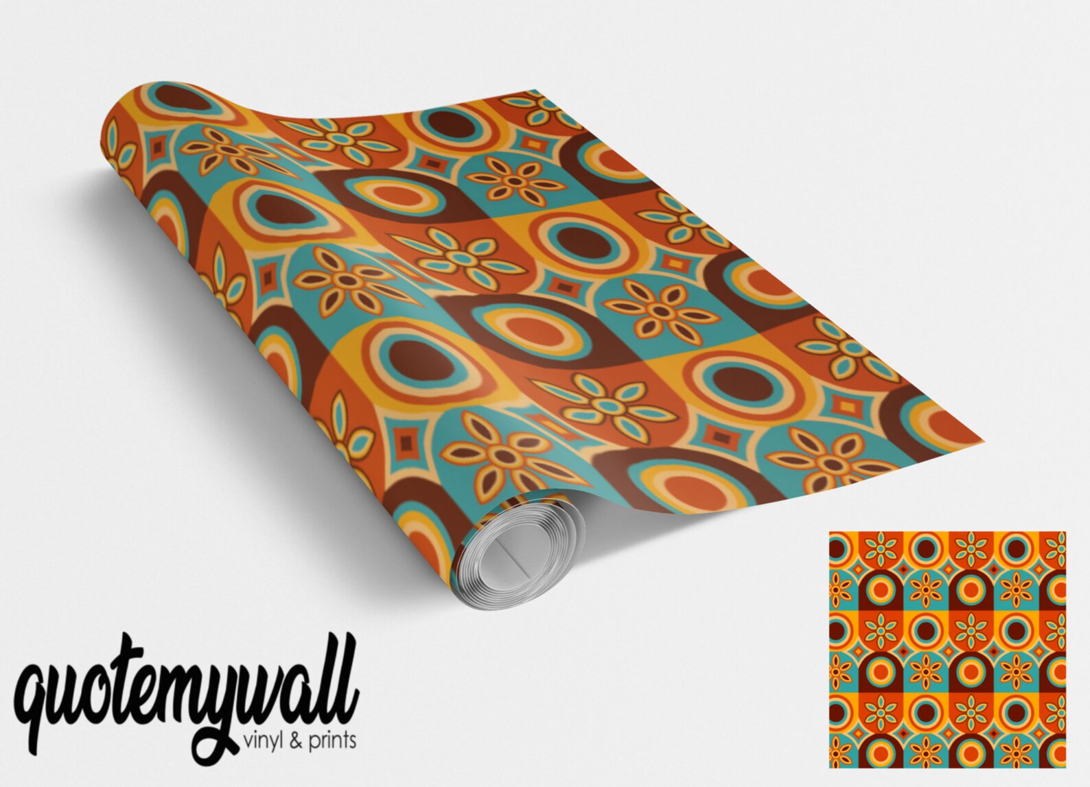 Groovy Pattern Vinyl Wrap Vinyl Wraps for Furniture - Etsy UK