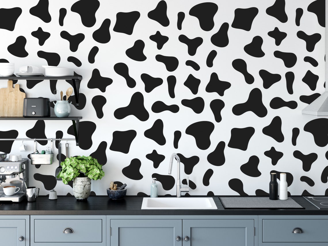 Cow Spot Wall Stickers Cow Spot Decals Cow Pattern Stickers - Etsy