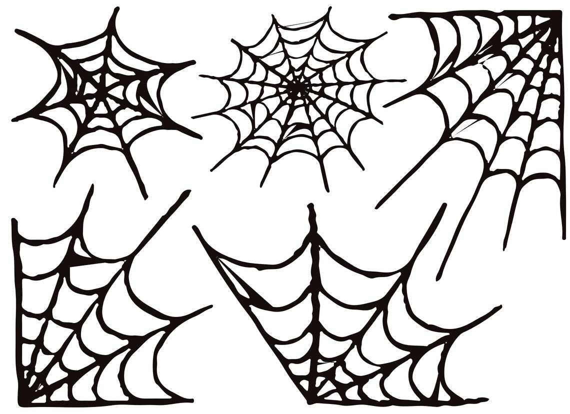 Halloween Decorations, Spider Window Stickers, Spider Web Stickers ...