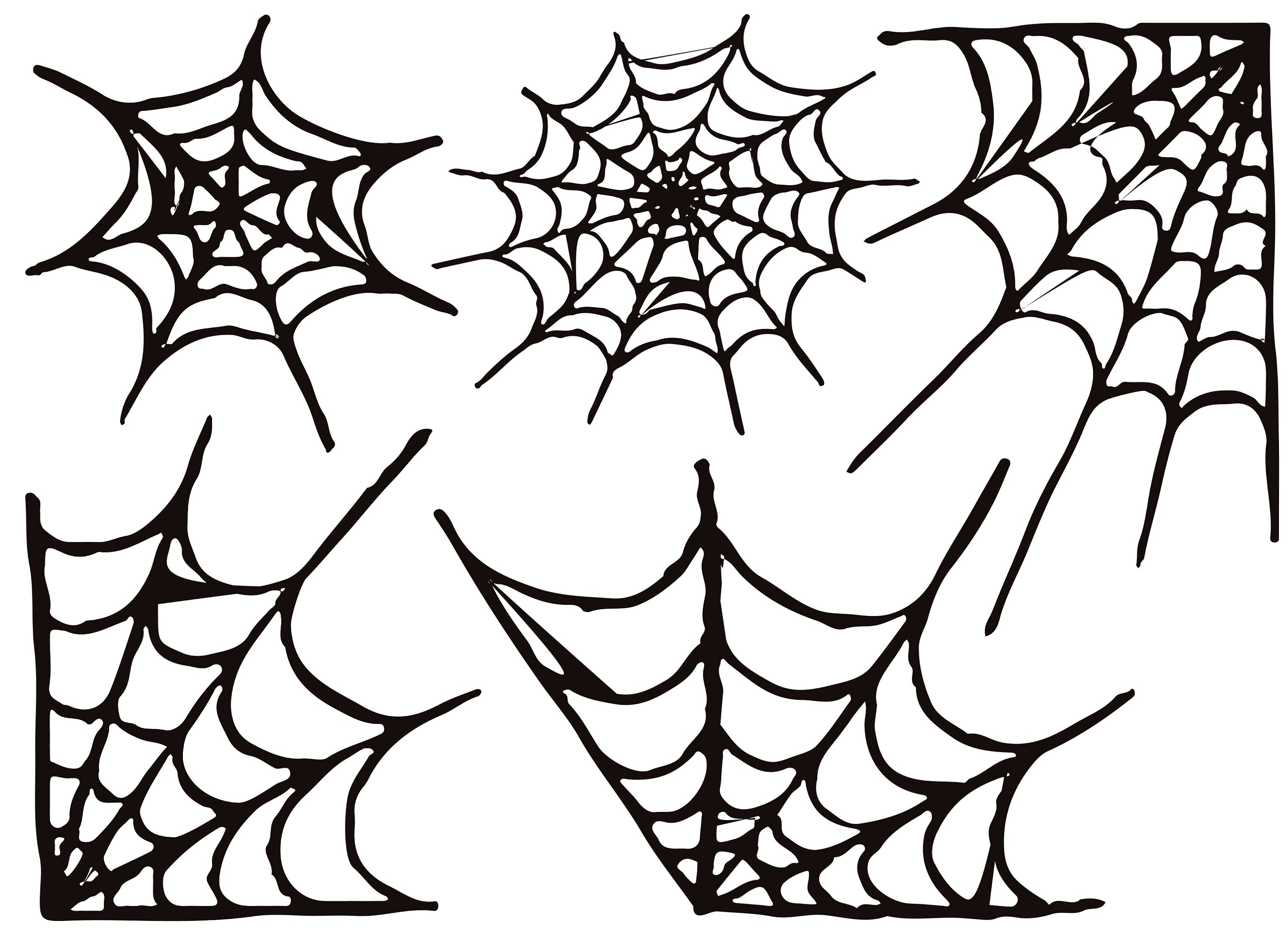 Halloween Decorations, Spider Window Stickers, Spider Web Stickers ...