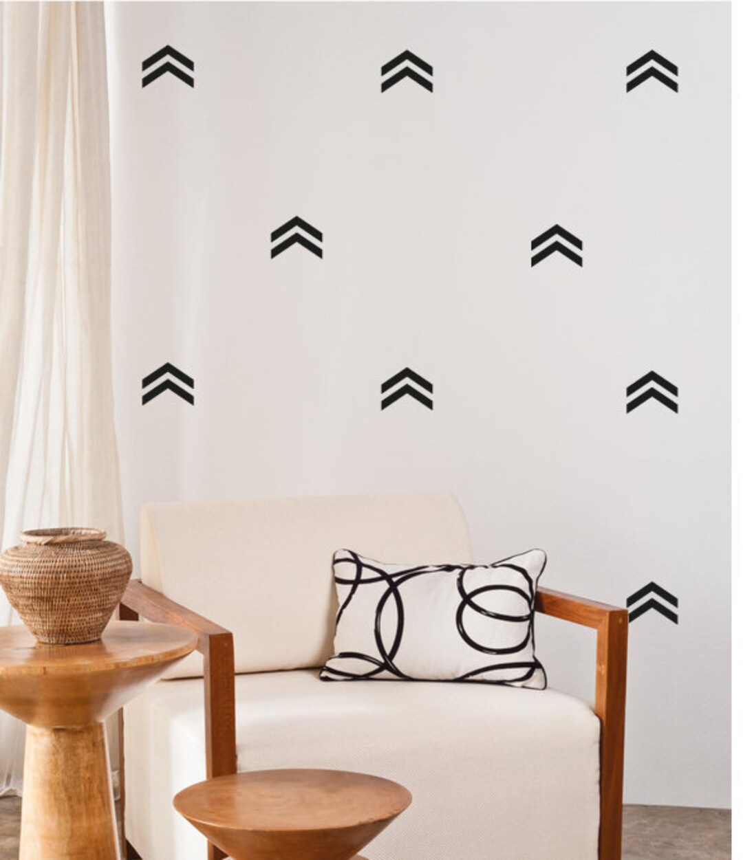 Double Arrow Wall Stickers, Arrow Decals, Arrow Stickers, Home Wall ...