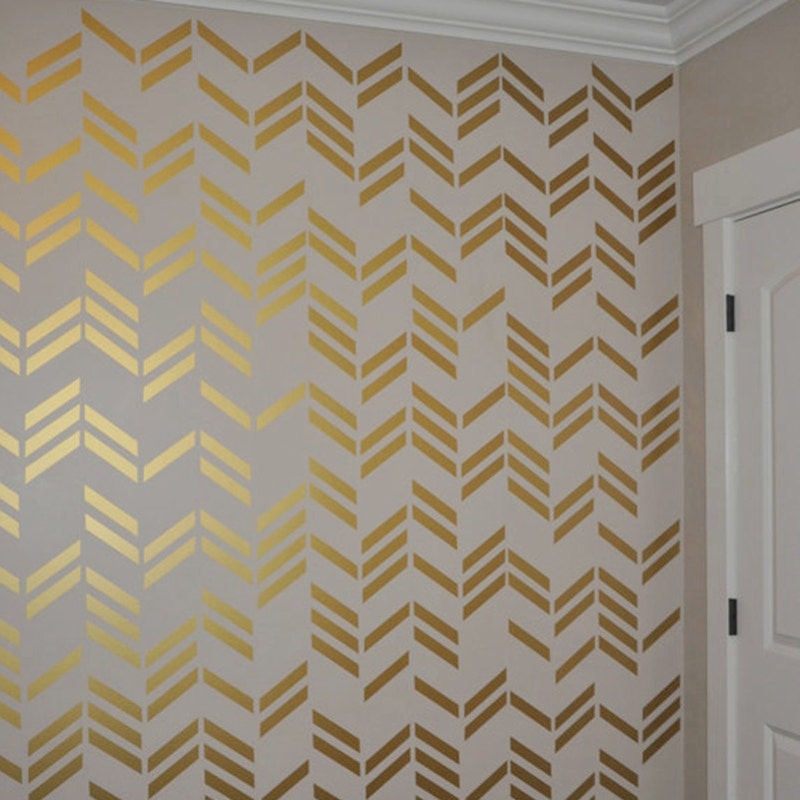 Gold Wall Decals - Etsy