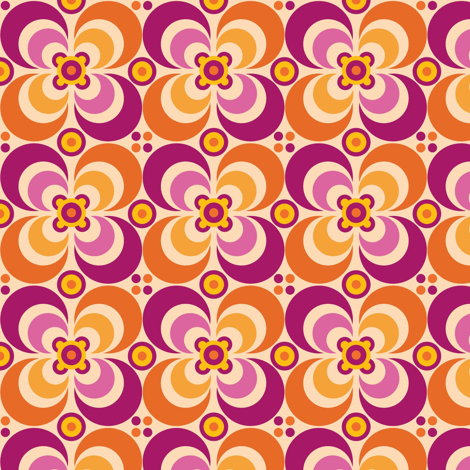 Retro Crescent Pattern Vinyl Wrap | Etsy