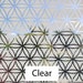 Geometric Decorative Pattern Window Provacy Film Frosted Privacy Glass ...