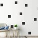 100 Squares Wall Stickers/wall Decals for Home Decor/nursery/office ...