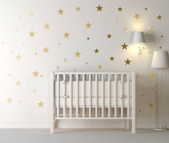 Gold decals for walls store