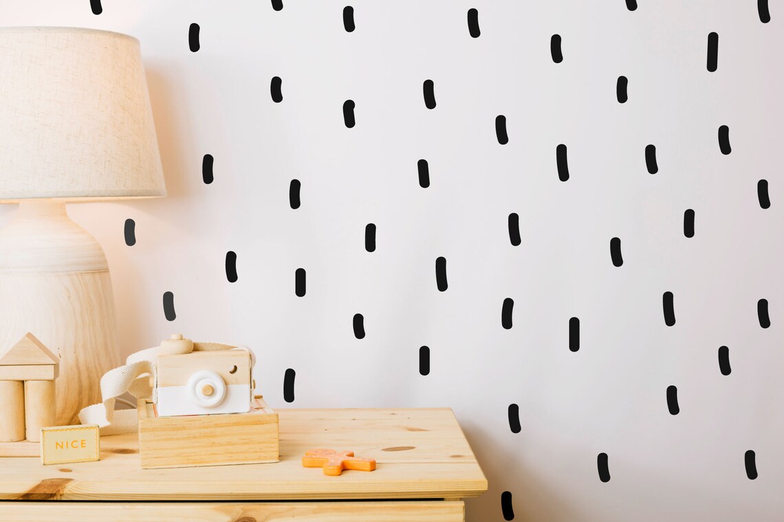 Sprinkle Wall Decals Wall Decor Artwork Peel and Stick Modern - Etsy