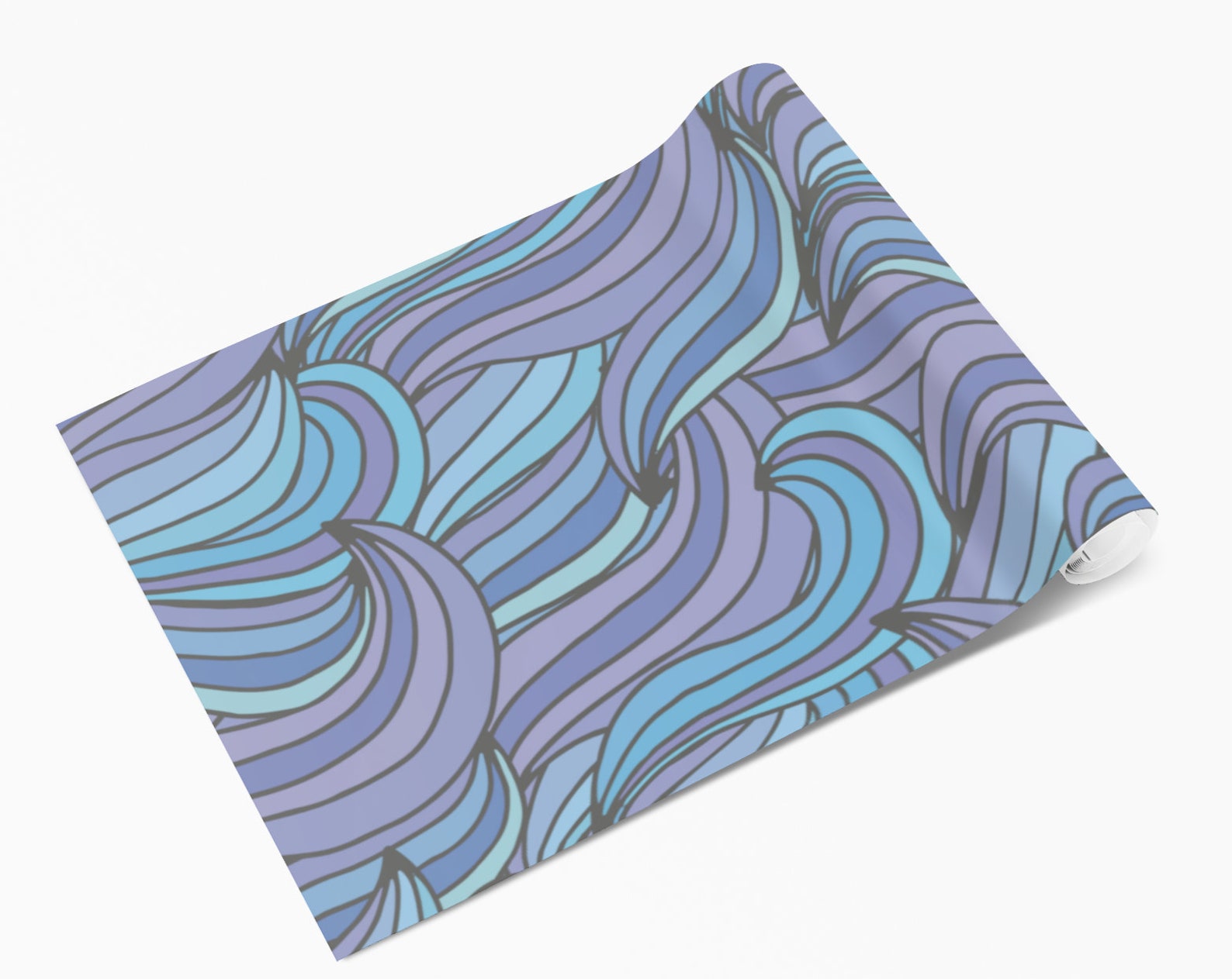 Purple & Blue Wave Pattern Vinyl Wrap Vinyl Wraps for - Etsy UK