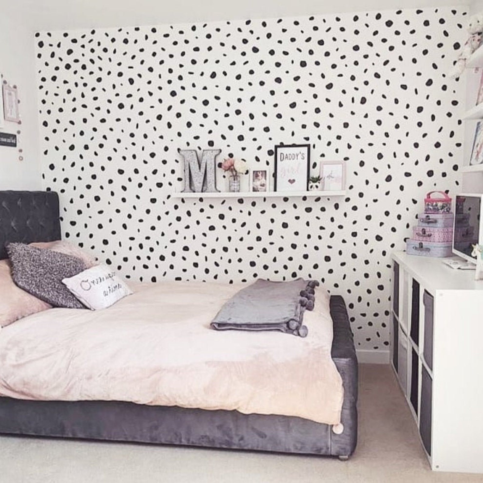 560+ Mega Pack Dalmation Spot Polka Dot Wall Stickers for Home Vinyl ...