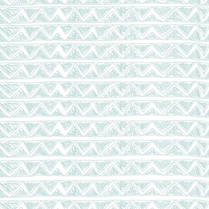 Light Blue Zig Zag Pattern Furniture Vinyl Wrap | Etsy