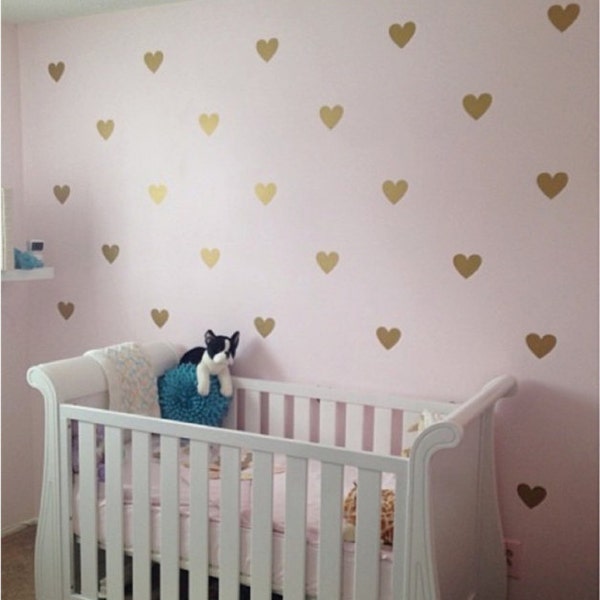 Gold Wall Decals - Etsy
