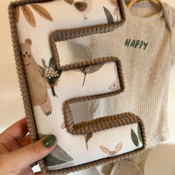 Fabric Letters - Etsy