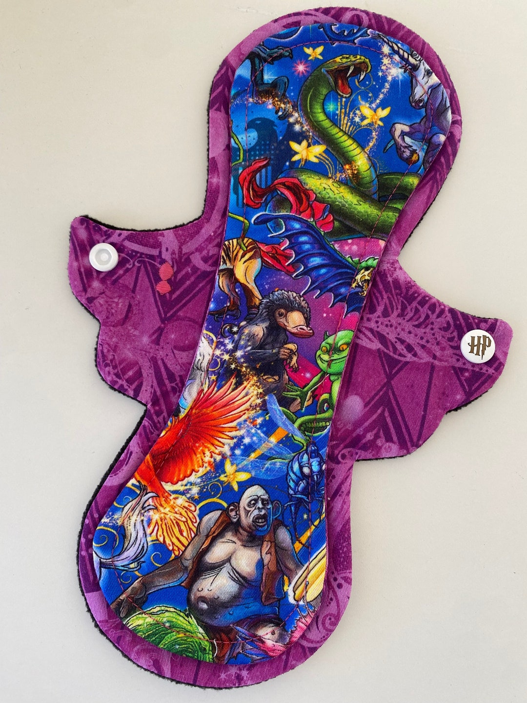 10 Inch Moderate Fabulous Creatures Exposed Core Cloth Pad - Etsy