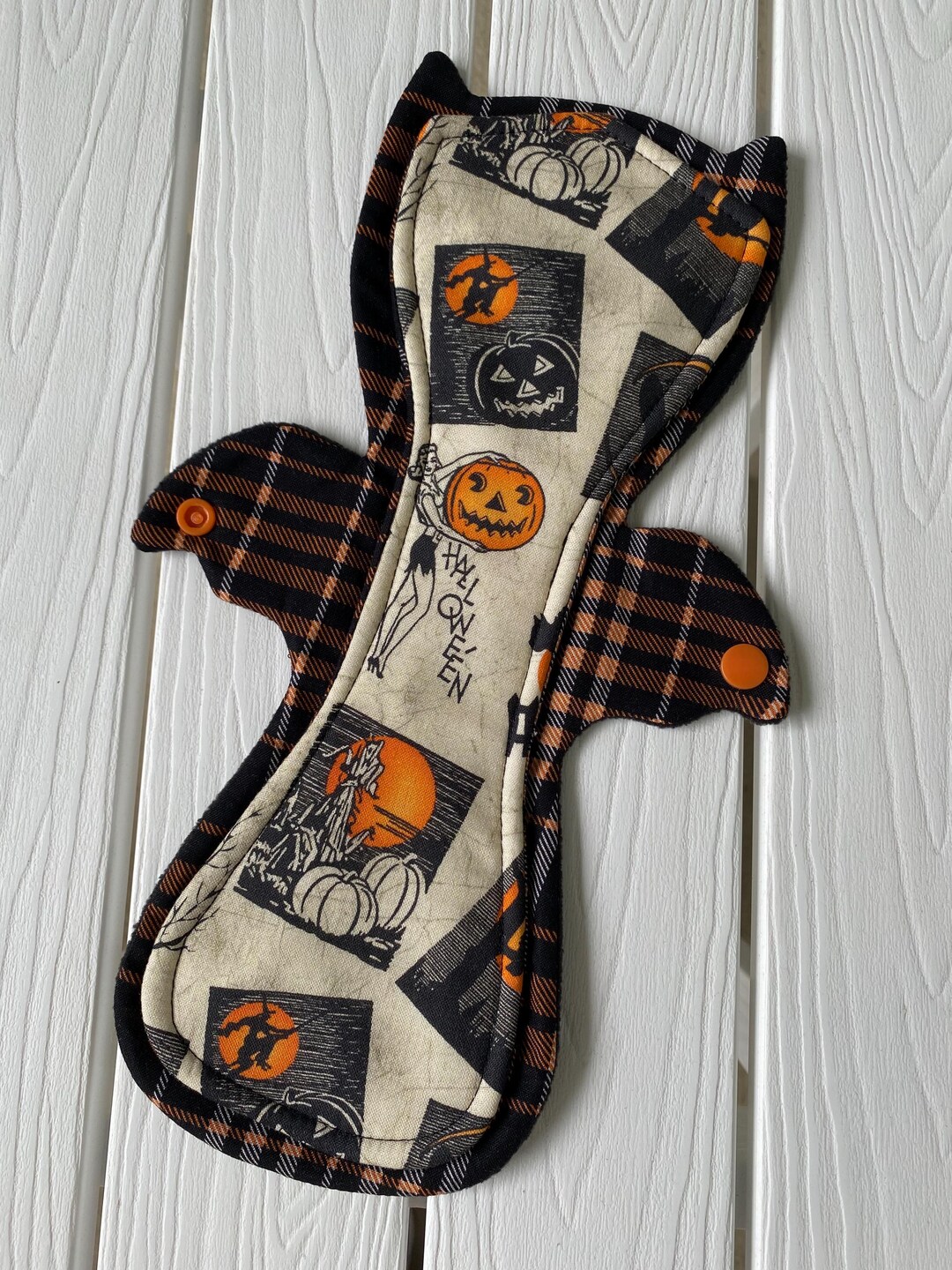 12 Inch Super Vintage Plaid Exposed Core Cloth Pad - Etsy