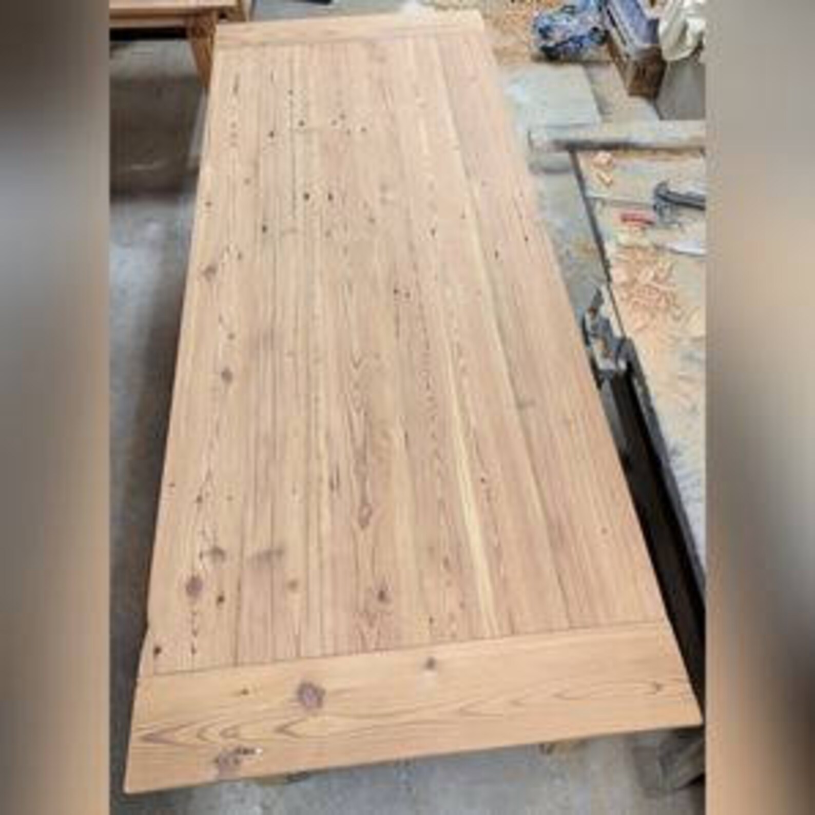 Custom Made Reclaimed Farmhouse Dining Table - Etsy