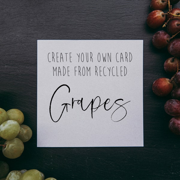 Grapes Birthday Card - Etsy