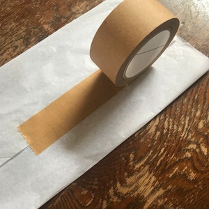 Eco-friendly Self Adhesive Paper Tape, 19mm Parcel Tape, 50mm Parcel ...