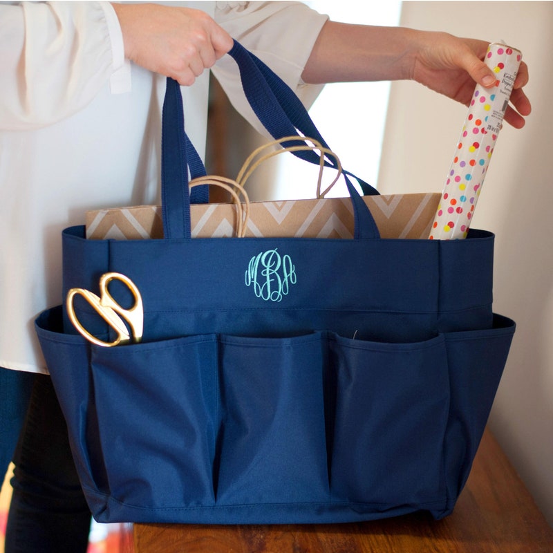 Monogram Tote Bag - Etsy