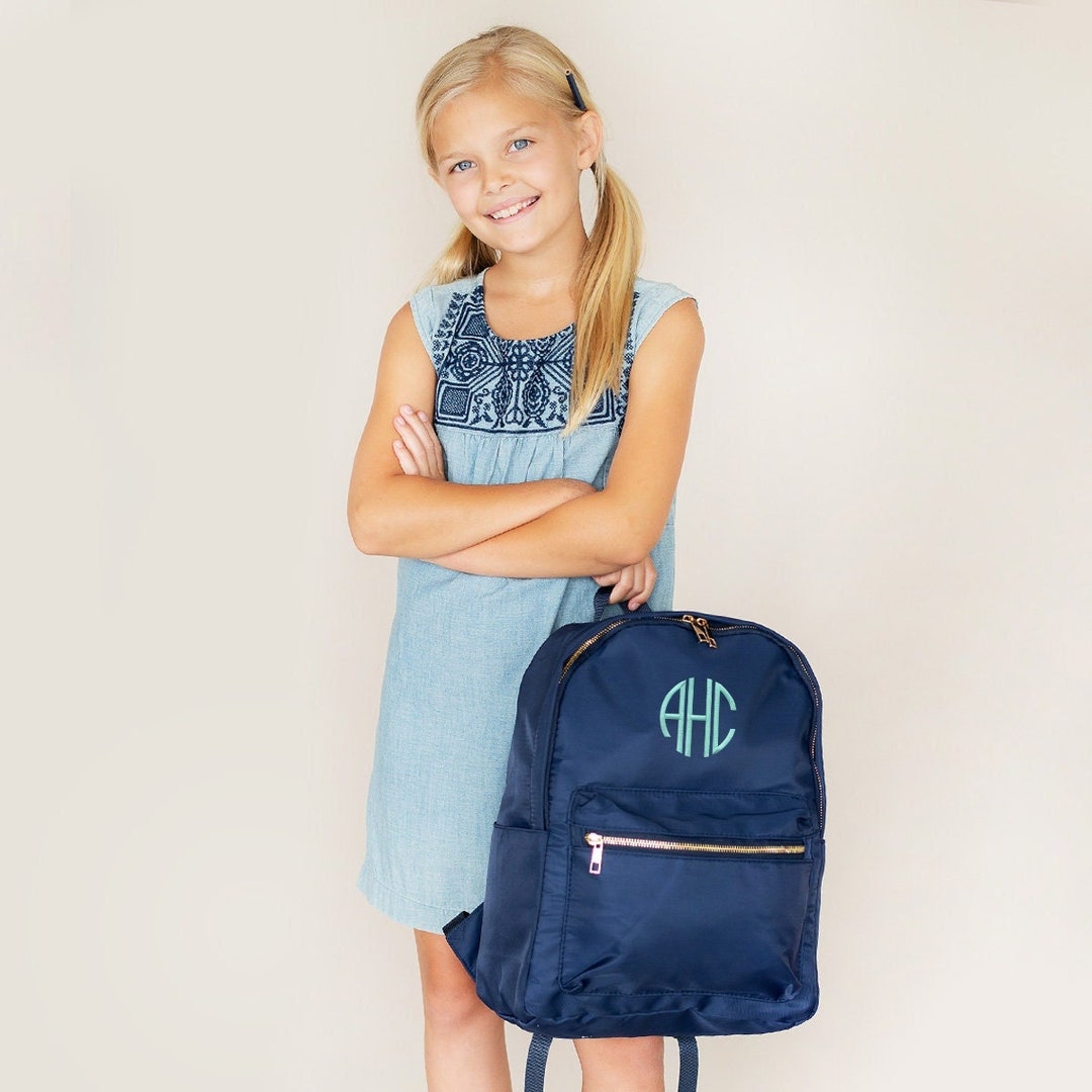 Monogrammed Nylon Kids Backpack - Monogrammed Gifts - Back to School ...