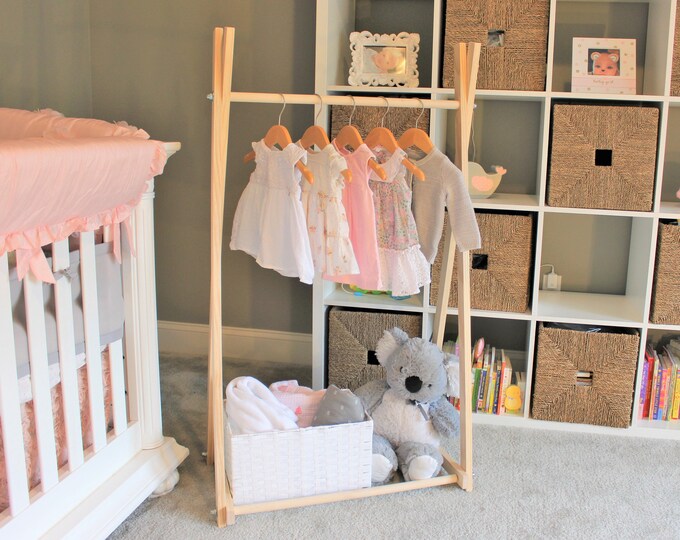 Clothing Rack Dress up Storage Childrens Decor Kids | Etsy