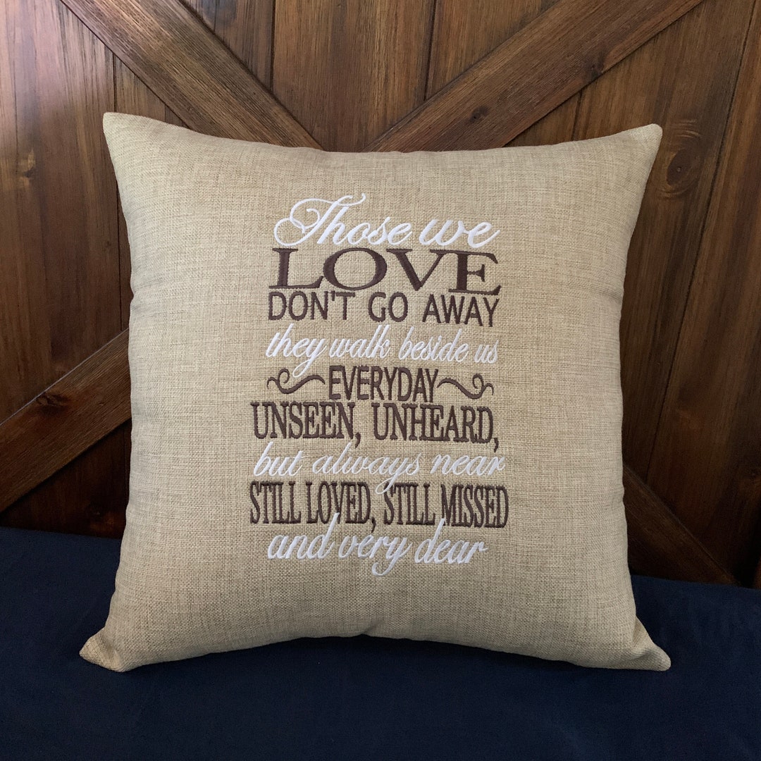 Pillow Sympathy Gift, Condolences Bereavement Gift for Loss of Loved ...