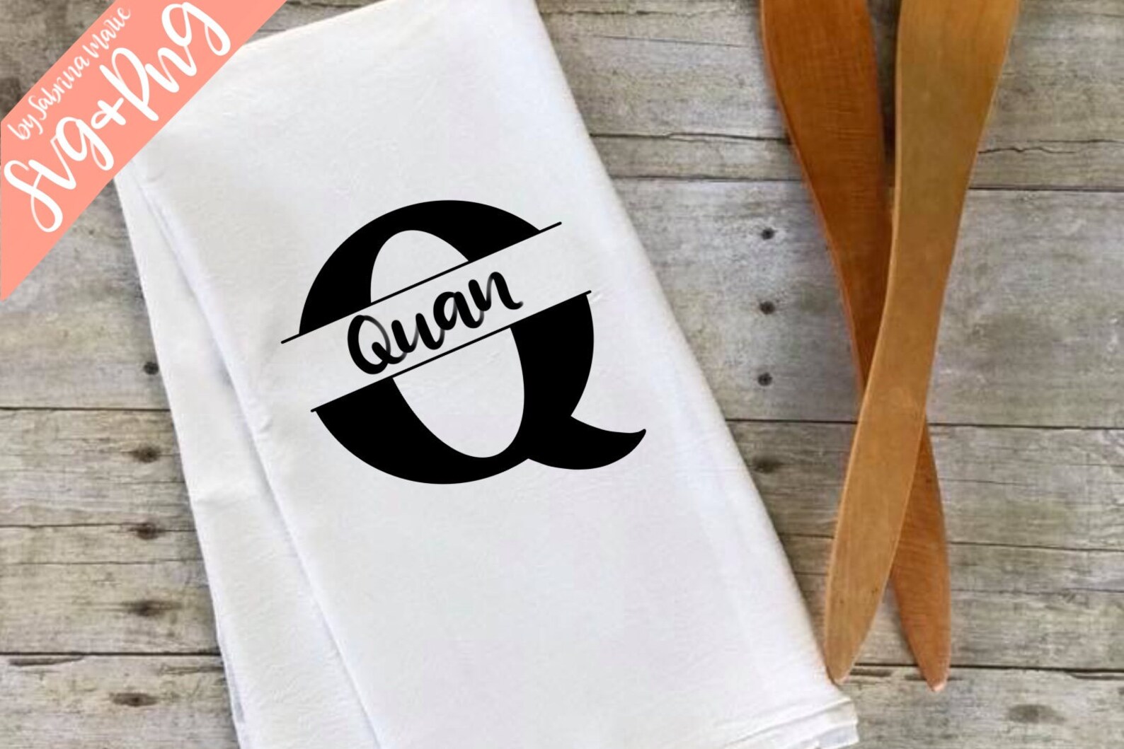 Split Monogram Q Digital Download (SVG & PNG) - Etsy