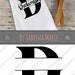Split Monogram D Digital Download (SVG & PNG) - Etsy