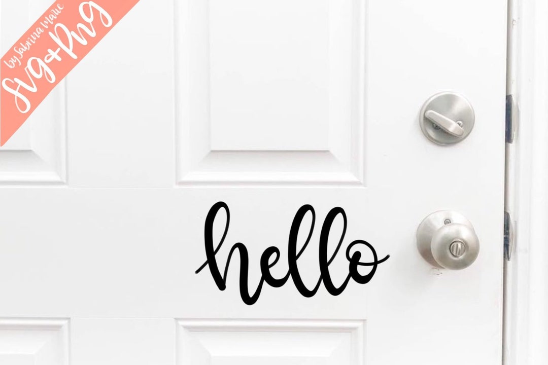 Hello Digital Download (SVG & PNG) - Etsy